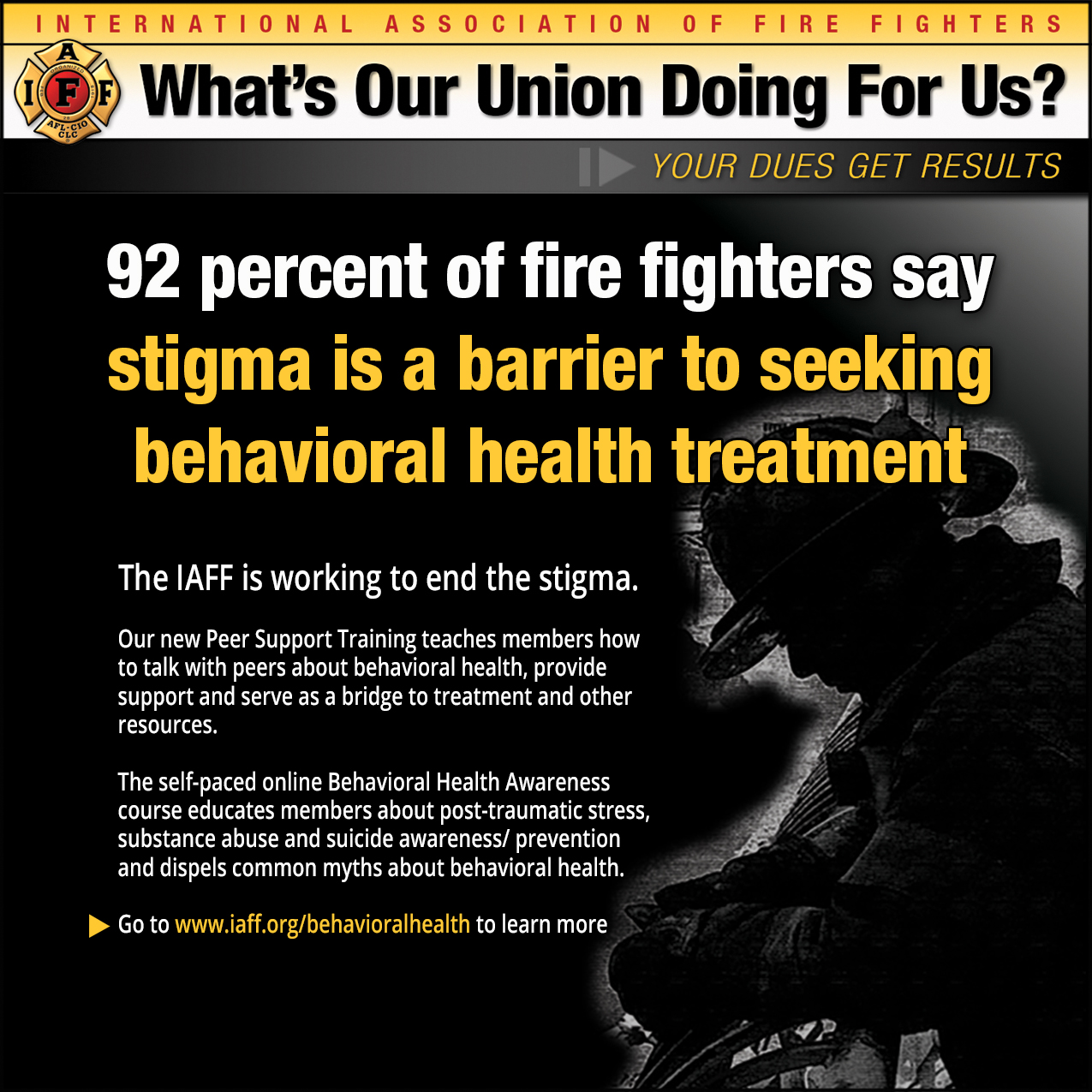 What the Fire Service Needs from Mental Health Professionals and Vice ...